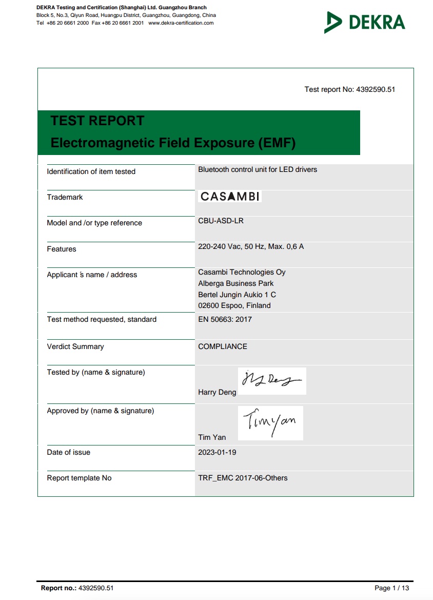 CBU-ASD-LR - Casambi